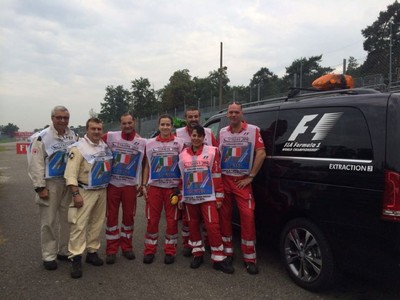 I volontari della Cri di Legnano al Gran premio di Monza - LegnanoNews