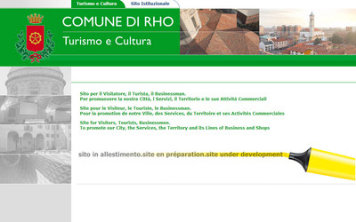 ANCHE IL COMUNE DI RHO HA IL SUO SITO SUL TURISMO - LegnanoNews