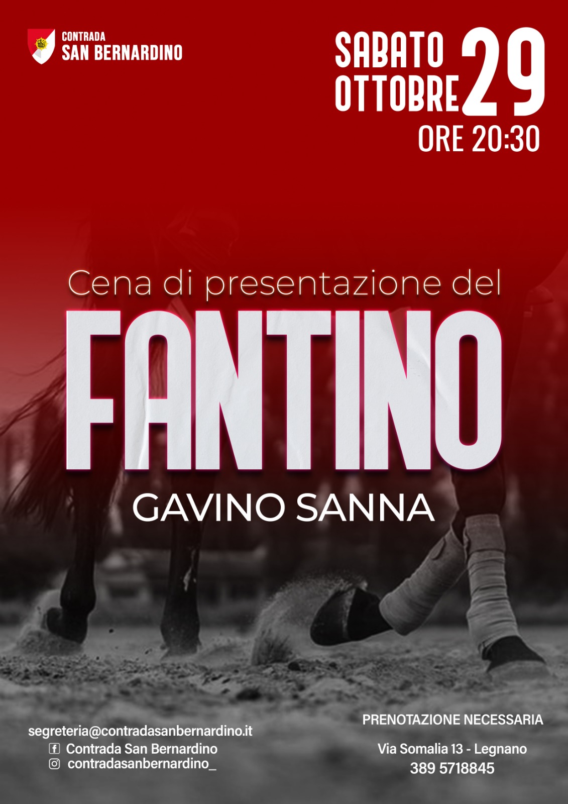 Il maniero di San Bernardino tra cinema, corsi fai da te e la presentazione del fantino Gavino ...