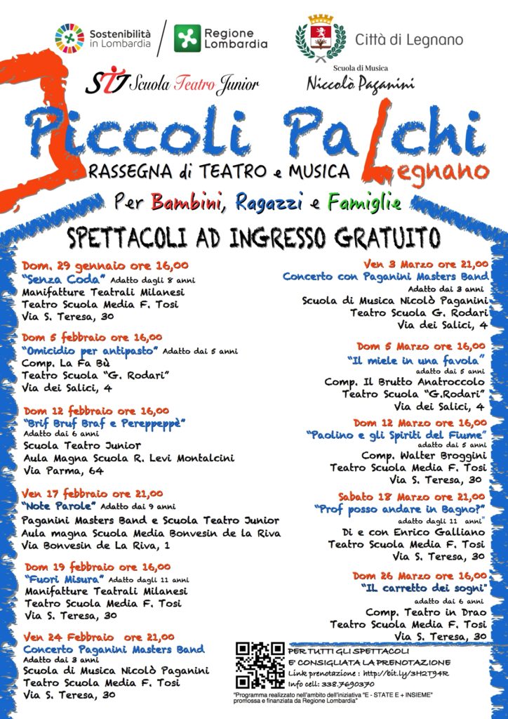 Teatro e musica accendono i "Piccoli Palchi" a Legnano: gli spettacoli ...